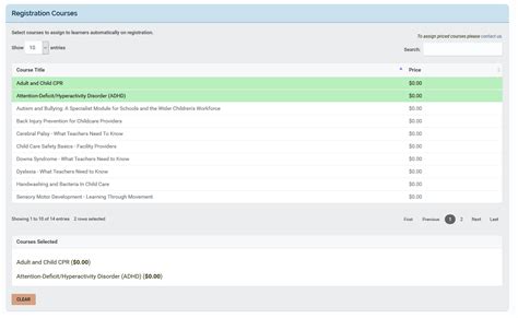 assign courses automatically support hub