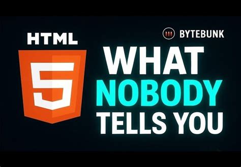 Html Tutorial For Beginners 2025 Learn Html Tags Basics And Full Course 🚀