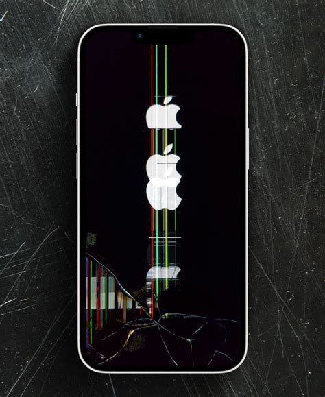 Broken Iphone Screen Wallpaper Ios7