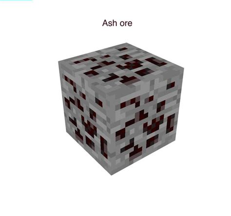 Ash Ore Rminecraft