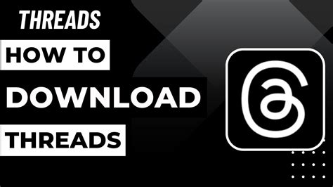 How to Download Threads ! - YouTube