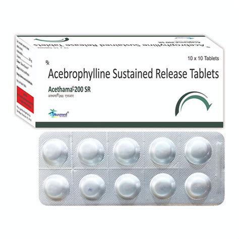 Acebrophylline Sustained Release Tablets Suitable For All Best Price
