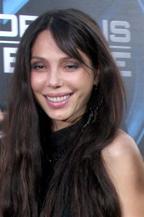 Oksana Grigorieva Arrivng At The Xmen Origins Wolverine Screening At