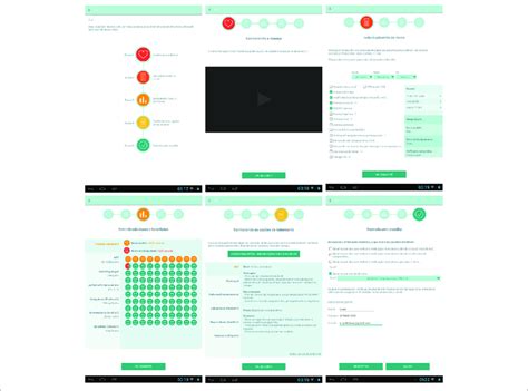 Main Screens Of The AFib App Developed To Help In The Shared Decision Download Scientific