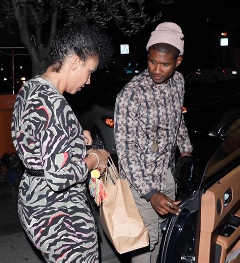 PICS Usher And Grace Miguel On A Date Night Sandra Rose