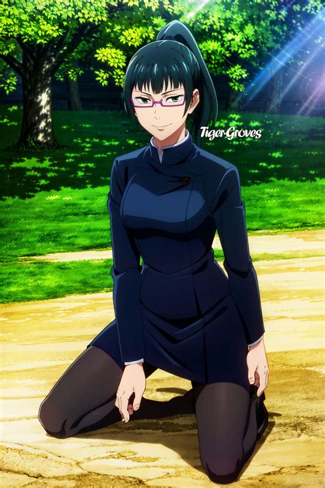 Maki Zenin 4 By Tiger Groves On Deviantart