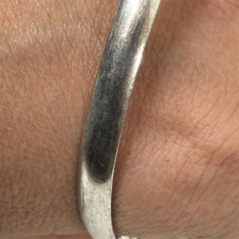 Nz 925 Solid Silver Bangle