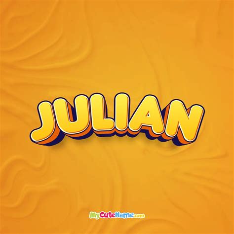 Julian Meaning What Is The Meaning Of Name Julian [ Update 2025 ]
