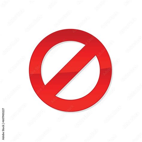 Vetor De Stop Sign Stop Icon Vector Stop Illustration Red Warning