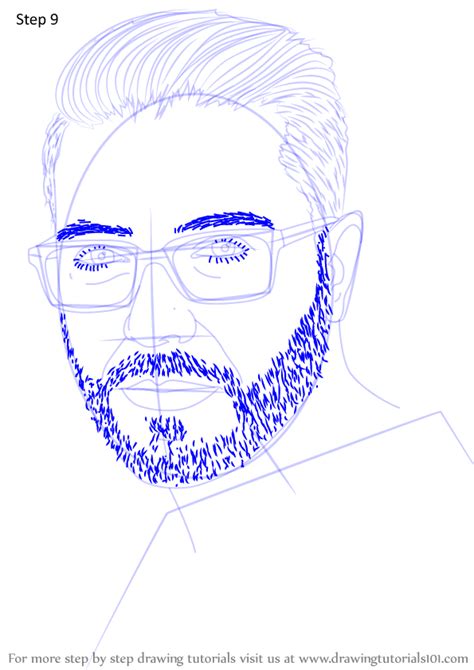 How To Draw Danny Gokey Gospel Singers Step By Step DrawingTutorials101 Com