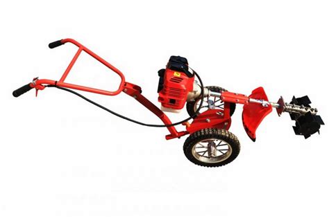 হ্যান্ড পুশ মিনি টিলার কাম ধান ঘাস কাটার Source Of Agro