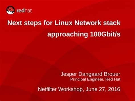 Next Steps For Linux Network Stack Approaching Gbit S