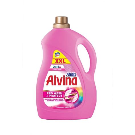 Гел за Пране с Омекотител Мedix Fabric Care 2in1 за Цветни и Бели Тъкани 60 пр 3 3 л