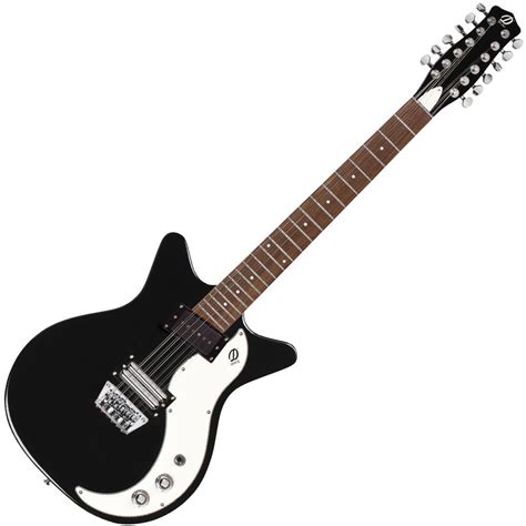 Danelectro 59x 12 String Guitar ~ Gloss Black Badlands Guitars Limited
