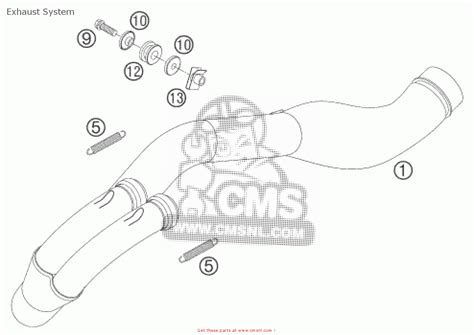 Ktm 450 Exc Racing Europe 2007 Exhaust System Buy Original Exhaust