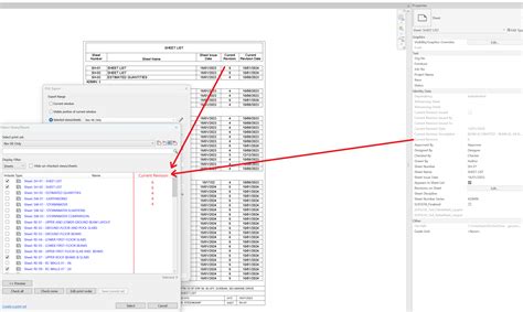 Add Current Revision On Sheet Column To Select Print Set Autodesk