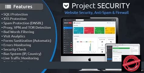 Project SECURITY Website Security Anti Spam Firewall Aya Themes