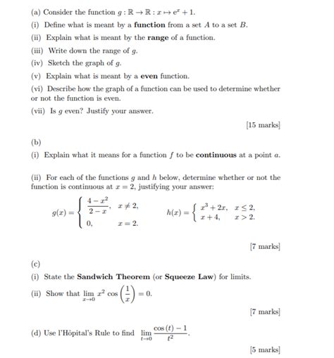 solved a consider the function g r r the 1 i define