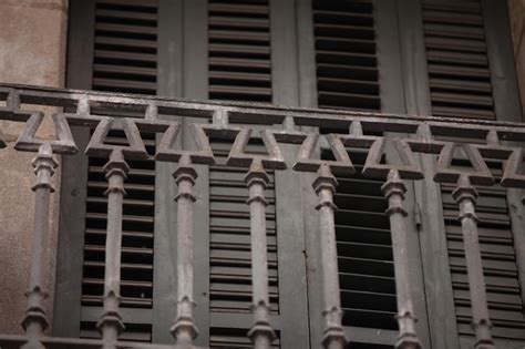Premium Photo Close Up Of Built Structure With Windows