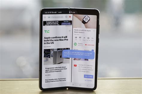 Life With The Samsung Galaxy Fold Techcrunch