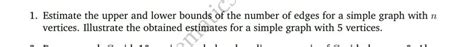 Solved Estimate The Upper And Lower Bounds Of The Number Chegg
