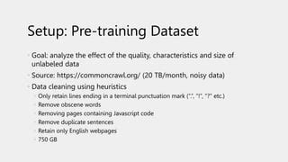 T5: Unified Text to Text Transfer Transformer | PPTX | Computing | Technology & Computing