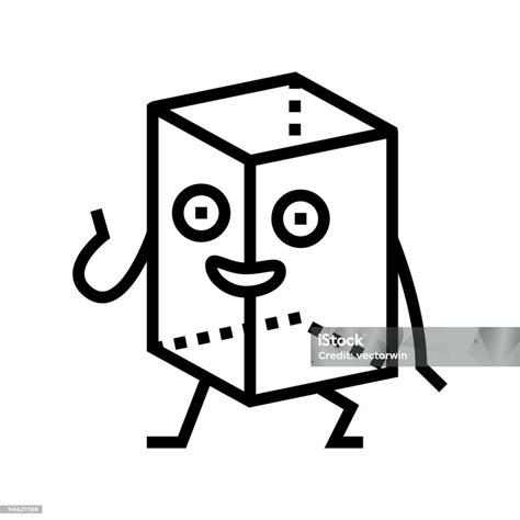 프리즘 기하학적 모양 문자 선 아이콘 벡터 일러스트 레이 션 0명에 대한 스톡 벡터 아트 및 기타 이미지 0명 각도 교육