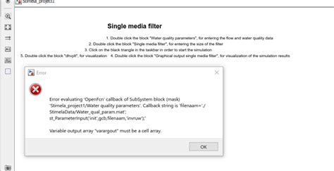 Openfcn Callback Error With Matlab R2019b · Issue 1 · Stimelastimela
