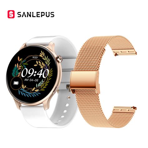 Sanlepus New Smartwatch Women Men Smart Watch Bluetooth Answer Call Blood Oxygen Monitor