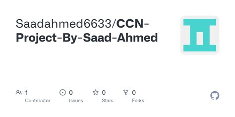 Github Saadahmed6633ccn Project By Saad Ahmed