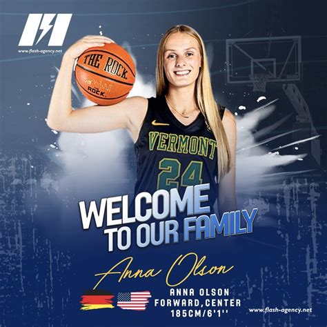 Flash Agency Signs Us German Forward Anna Olson
