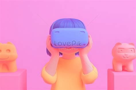 Gambar Babe Girl Using Virtual Device Terbaik Unduh Gratis Di Lovepik