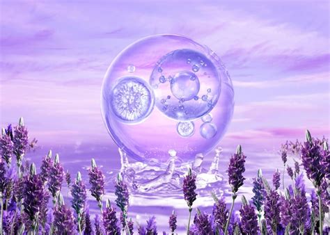 Premium Photo Lavender Background