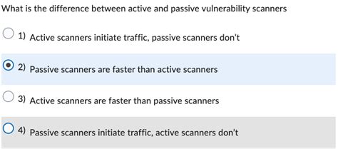 Solved What Is The Difference Between Active And Passive
