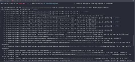 解决Handler dispatch failed nested exception is java lang