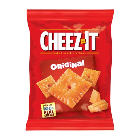 Cheez It Crackers Original 1 5 Oz 45 Carton 71717 2180604 Walmart