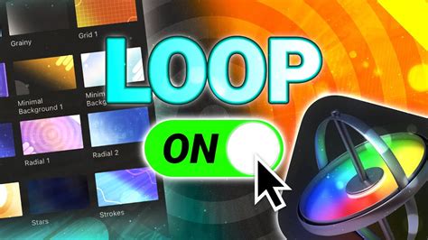 How To Create Perfect Looping Backgrounds In Motion Youtube