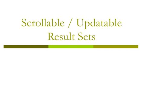 Jdbc Iii Is Ppt Download