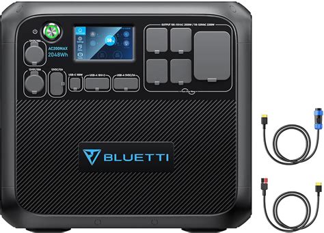 Amazon Com Bluetti Portable Power Station Ac Max Wh Lifepo Battery Backup Expandable