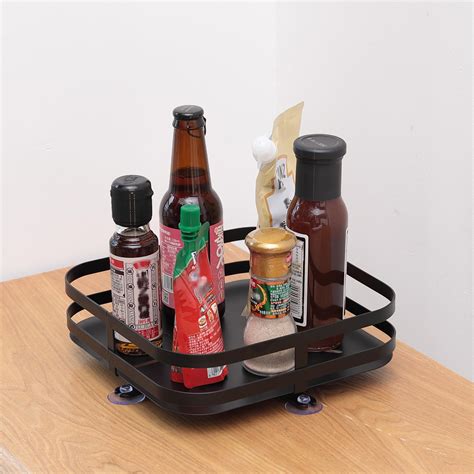 Usha Shriram Revolving Dressing Rack Stackable Kitchen Basket Carbon Steel Foldable Basket