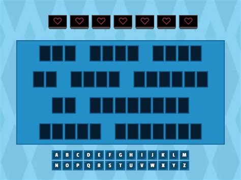 Class Rules And Review Hangman