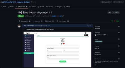 Abhishek Khedekar On Linkedin Github Pullrequest Githubactions