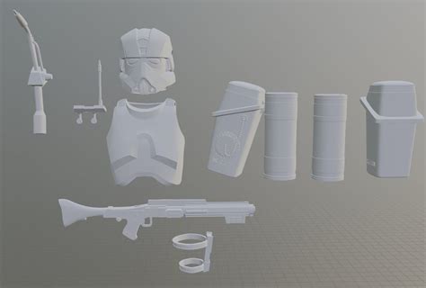 1 12 18 6 Clone Engineer Battlefront Ii 2005 With Health Canisters Star