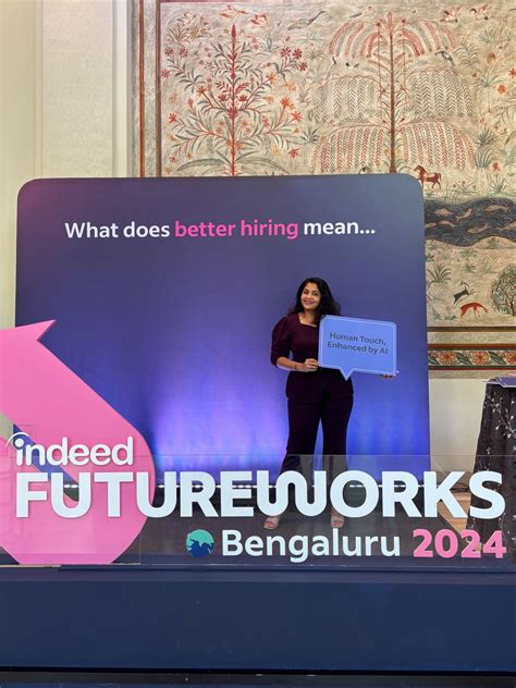 Sneha Prakash On Linkedin Indeedfutureworksbengaluru2024 Innovative Engaging Indeed Hrsummit