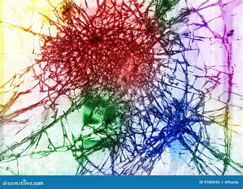 Multi Colored Glass In The Window Of A Gothic Cathedral Royalty Free