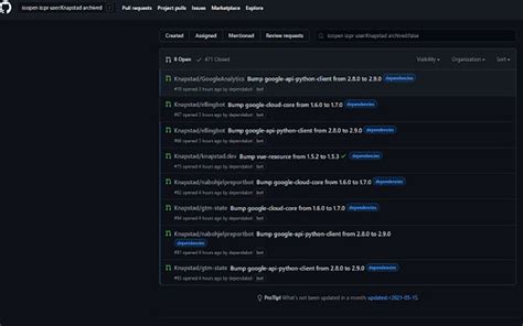 Project pull requests for github Google Chrome 용 확장 프로그램 다운로드