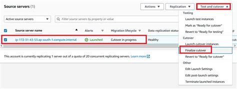 Multi Region Server Migration Using AWS Application Migration Service