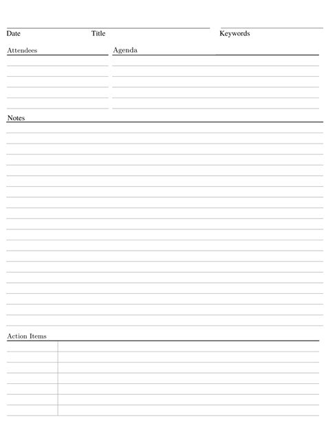 Template Meeting Templates R Supernote