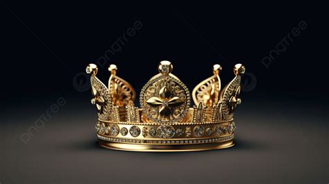 왕에 맞는 고립 된 황금 왕관의 3d 렌더링 된 그림 크라운 3d 골드 크라운 왕관 배경 일러스트 및 사진 무료 다운로드 Pngtree