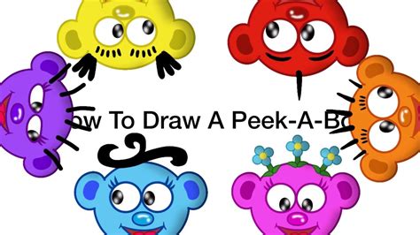 How To Draw A Peek A Boo Youtube
